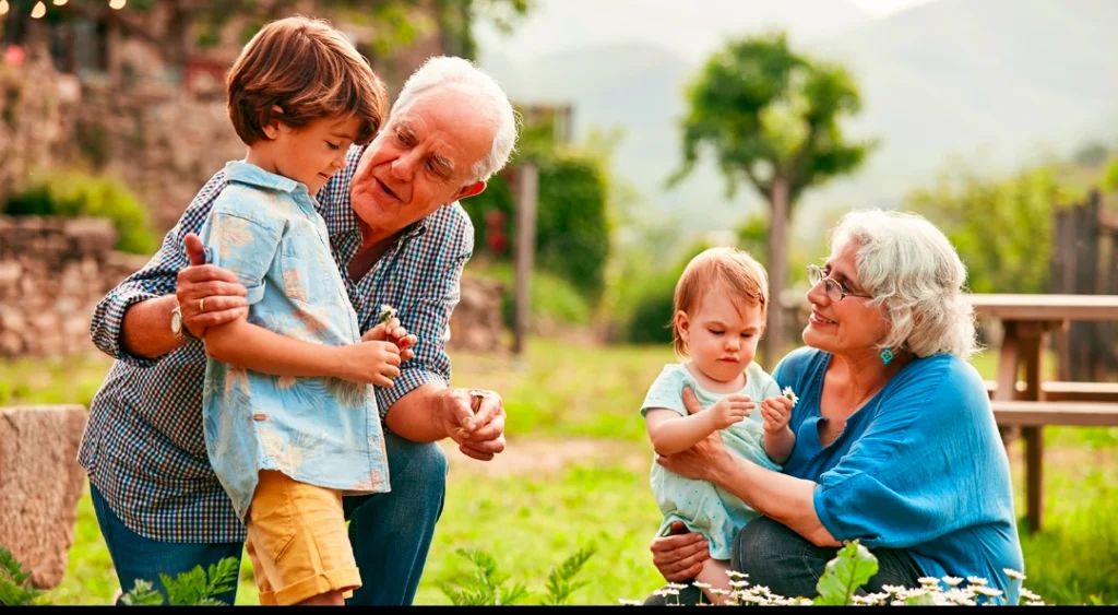 El papel de los abuelos - geriarte